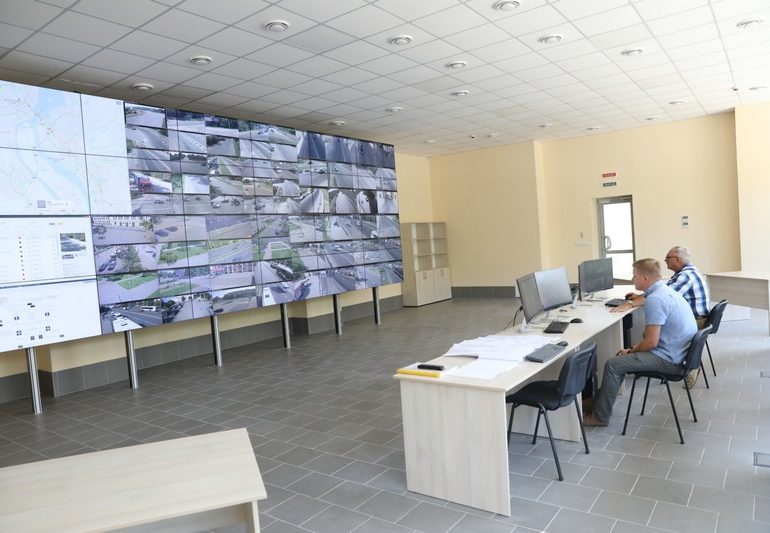 В Запорожье заработала видеостена, на которую выводятся все изображения ...